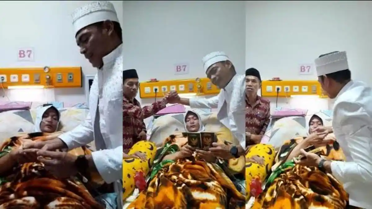 Viral Prajurit Tni Nikahi Kekasihnya Yang Terbaring Sakit Langsungkan