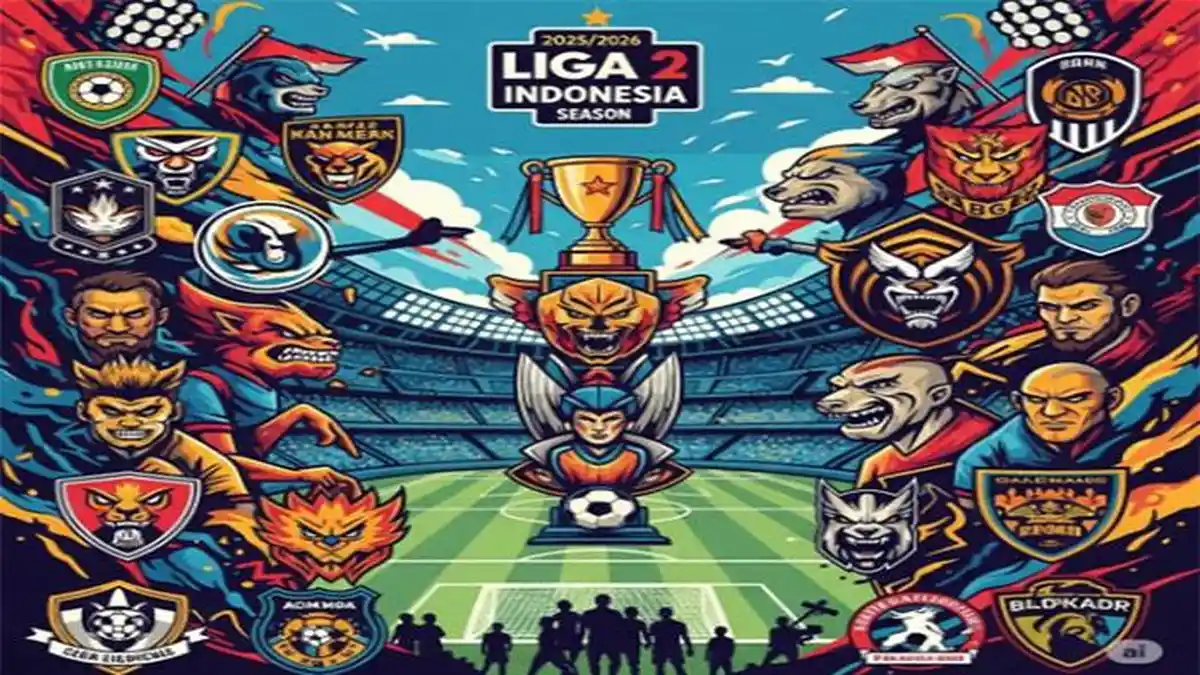 JADWAL Liga 2 Indonesia Musim 2025/2026 Lengkap Format Kompetisi Liga 2 ...
