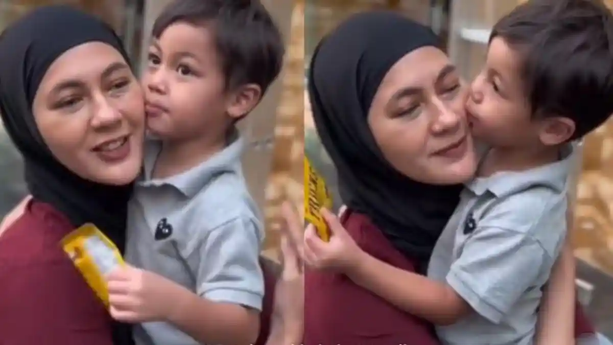 Ucapan Haru Kenzo Cium Paula Pesan ke Ibunya 'Mama Baik-Baik Ya ...