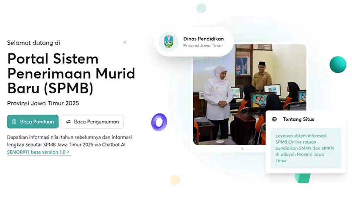 Jalur Domisili SPMB Jatim 2025 Mulai Dibuka, Seleksi SMA Utamakan Nilai ...