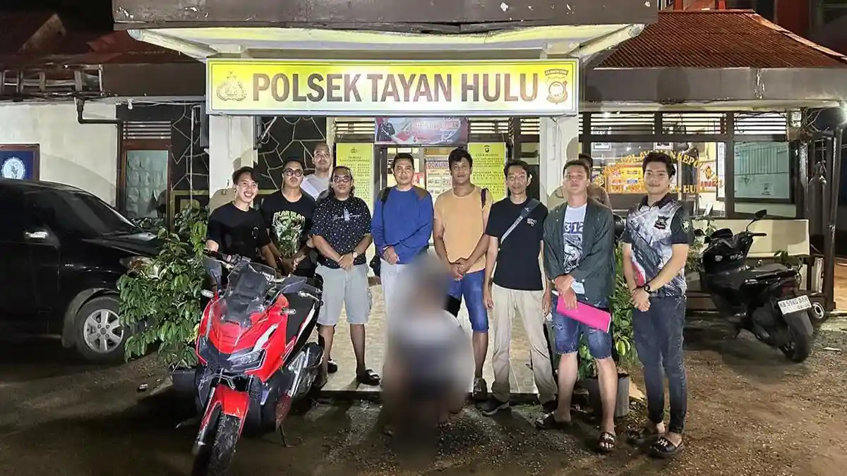 Polsek Tayan Hulu Amankan Seorang Pria yang Diduga Lakukan Penggelapan ...