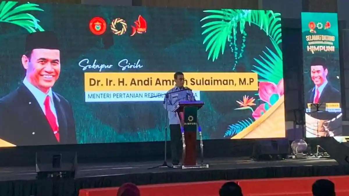 Menteri Pertanian Amran Sulaiman Terpilih Ketua Himpuni - Tribun-timur.com