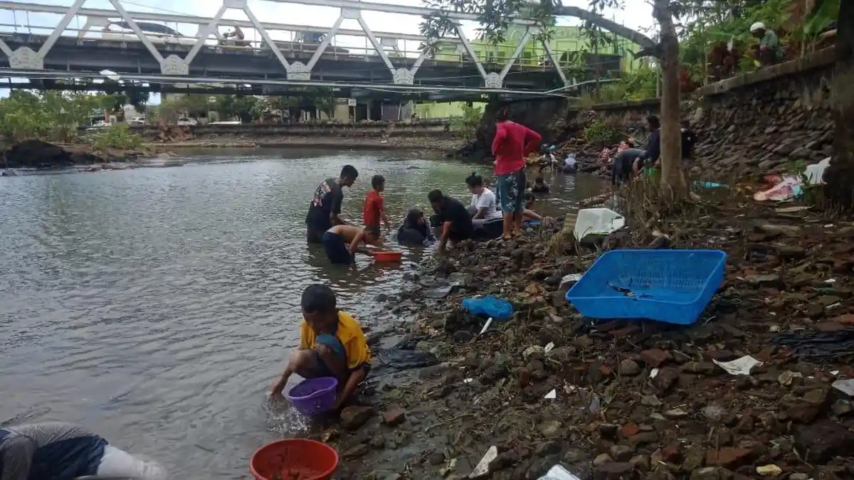 Lagi Musim, Warga di Mamuju Berburu Penja Ikan Seribu Khas Sulbar, Enak ...