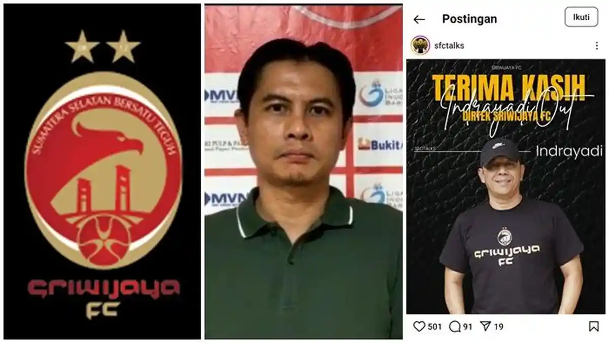 Sriwijaya FC Copot 2 Direksi Indrayadi dan Lutfi Zein, RUPS PT SOM Ubah ...
