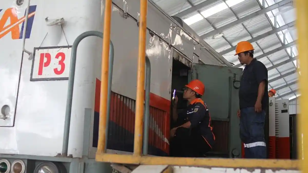 Intip Dapur KAI Daop 5 Purwokerto, Begini Cara Ratusan Kereta Dirawat ...