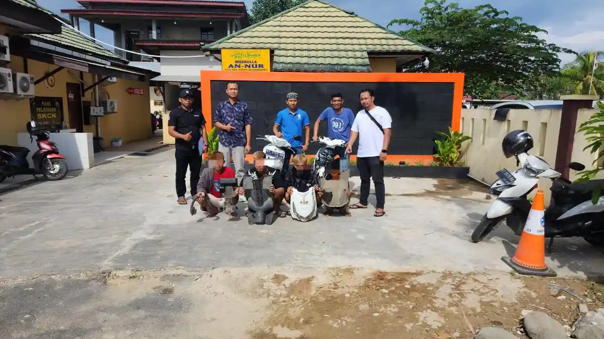 Komplotan Curanmor di Sungai Kunjang Samarinda Ternyata Residivis ...