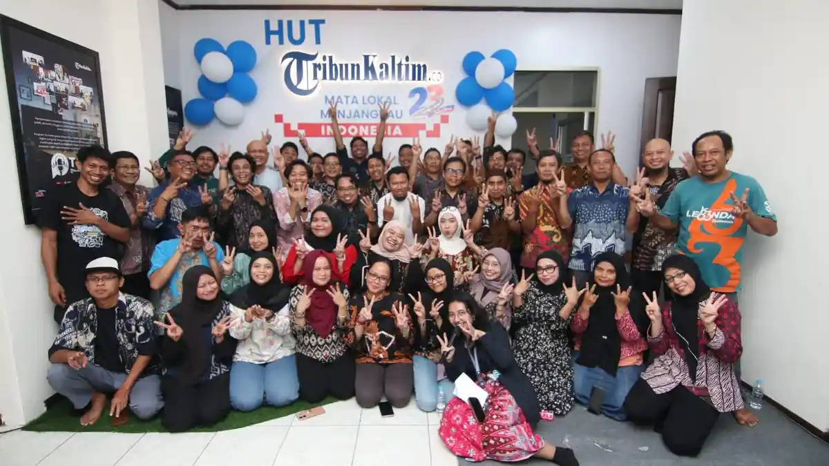 23 Tahun Tribun Kaltim, Dari Media Cetak hingga Kuasai Platform Digital ...