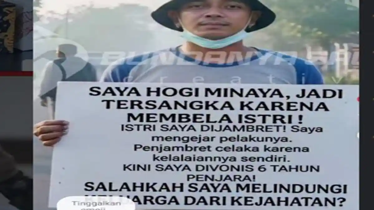 Deretan Fakta Suami di Sleman jadi Tersangka Karena Kejar Penjambret ...