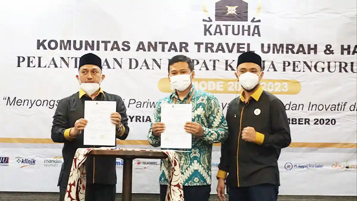 BRINS Aceh Syariah Teken MoU dengan KATUHA Aceh - Serambinews.com