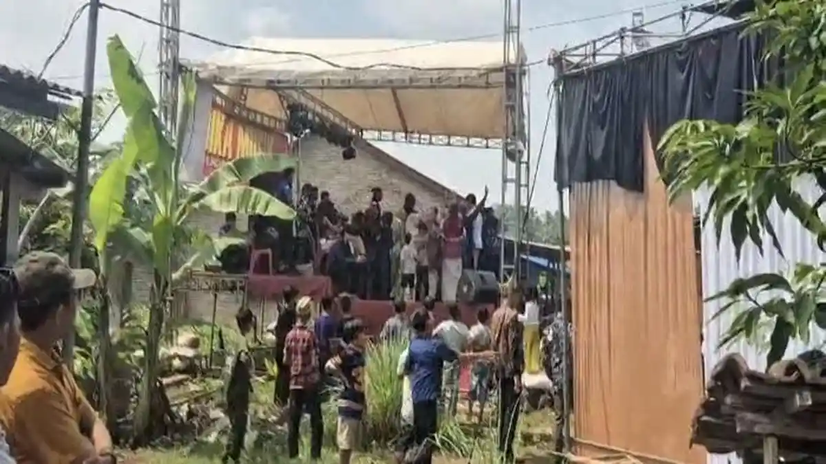 Resepsi Pernikahan Diserang Tawon Vespa, Tamu hingga Pemain Organ ...