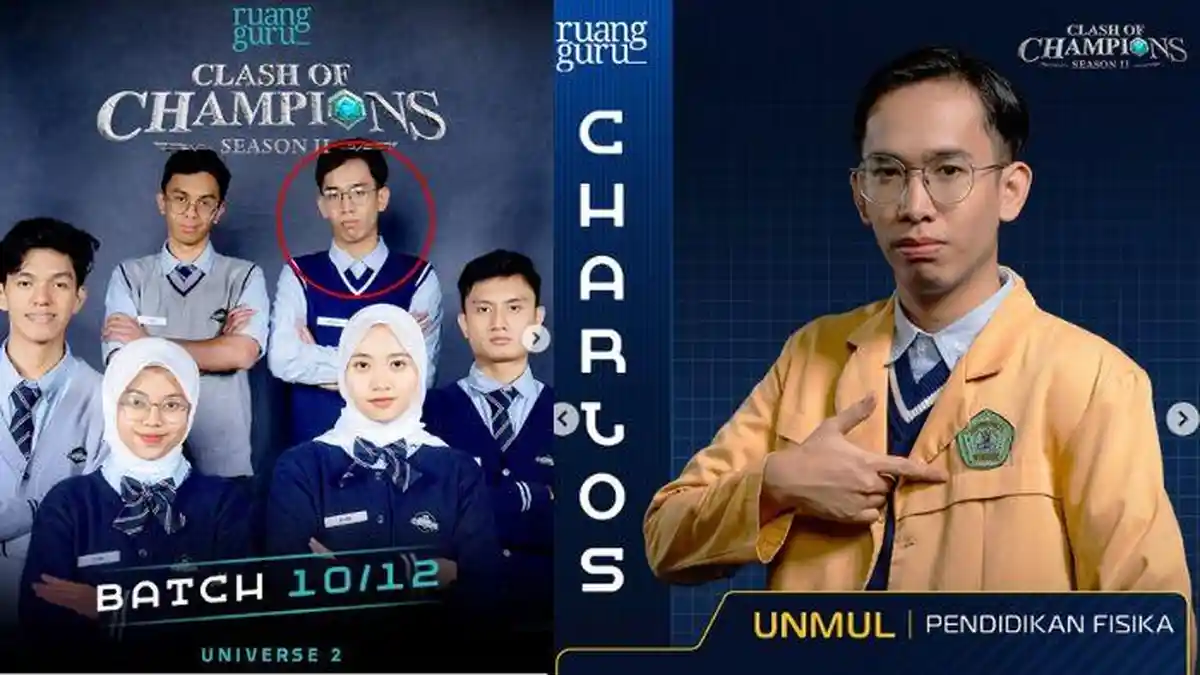 Charlos Falentino, Mahasiswa Unmul Kaltim Peserta Clash of Champions ...