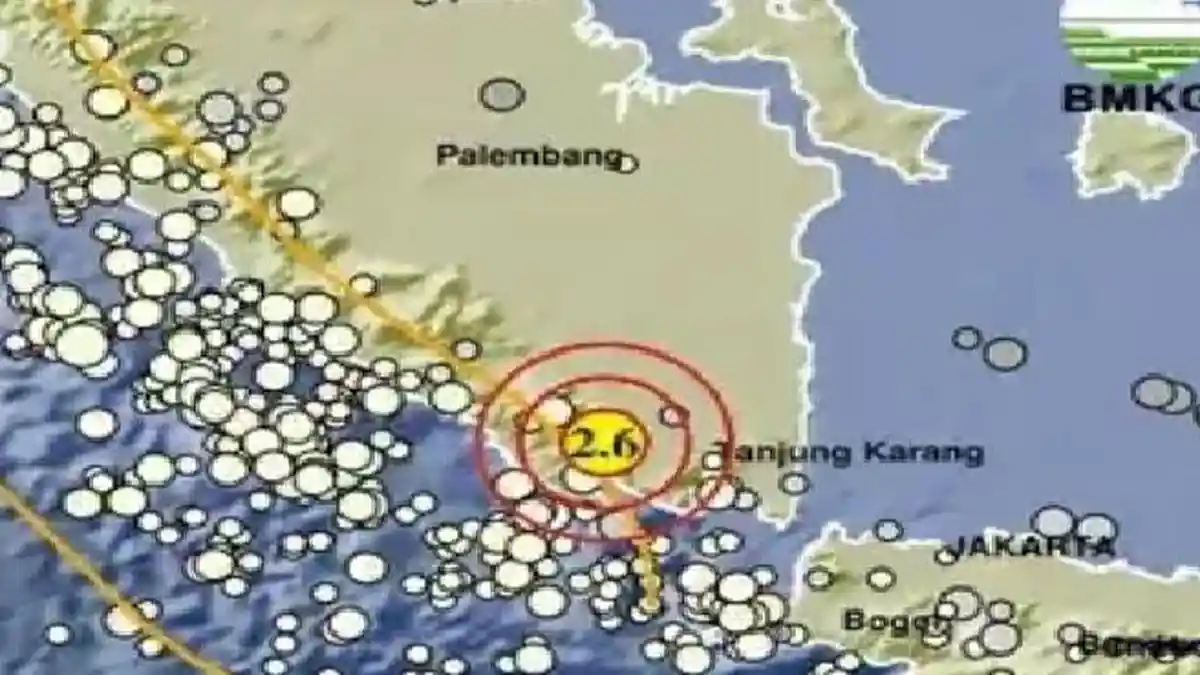 Gempa Bumi Guncang Lampung Selasa 20 Januari 2026, Gempanya Baru Saja ...