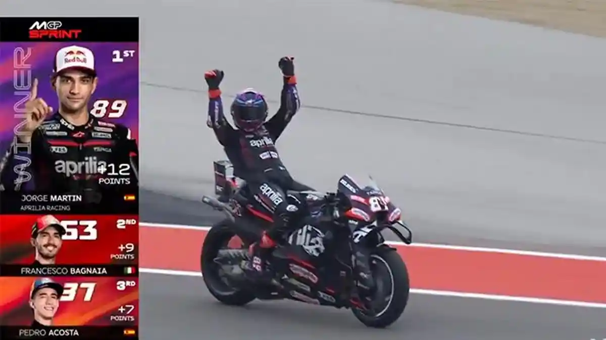 Hasil MotoGP Amerika Serikat 2026 Lengkap Klasemen MotoGP Terbaru ...