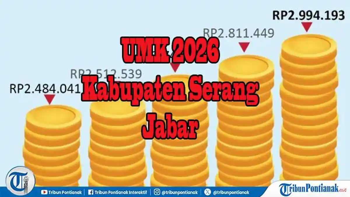 UMK Serang 2026 Naik Kisaran 3,5 - 6 Persen, Gaji Tembus Rp 5-5,1 Juta ...