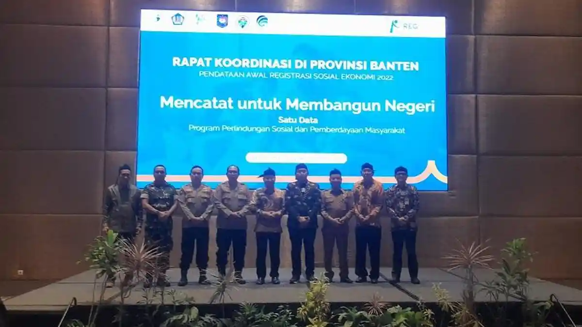 Sukseskan Pendataan Awal Registrasi Sosial Ekonomi 2022, BPS Banten ...