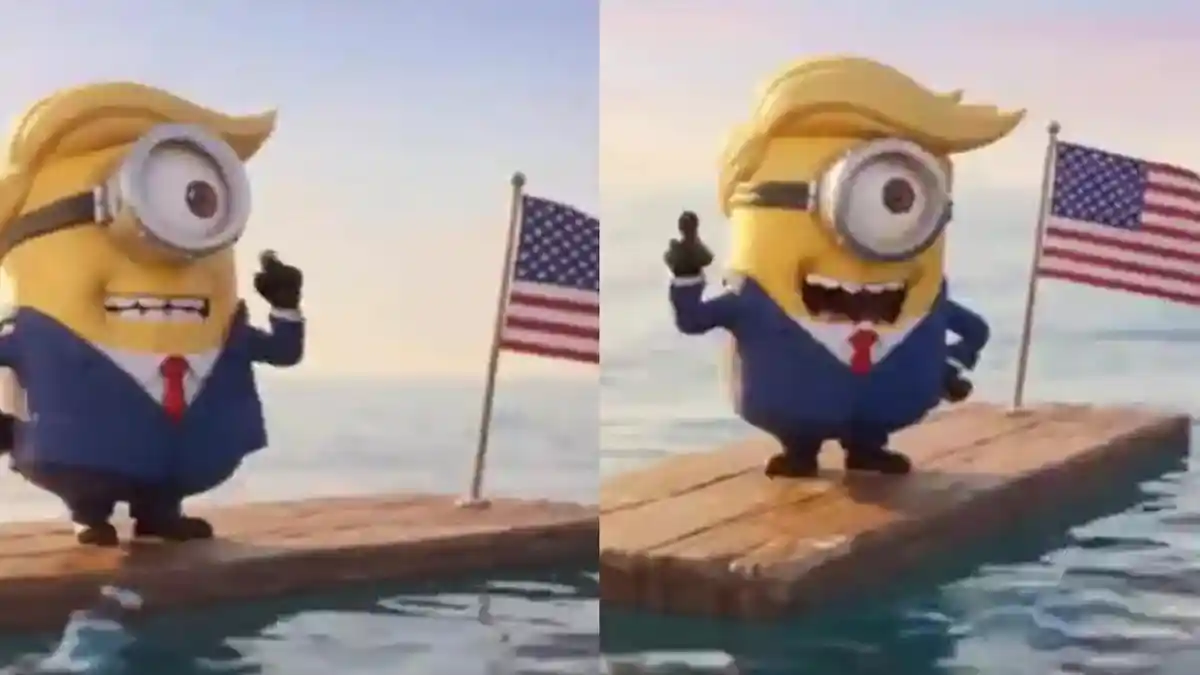 Presiden AS Jadi Bahan Ejekan! Iran Rilis Meme Minion, Olok-olok Trump ...