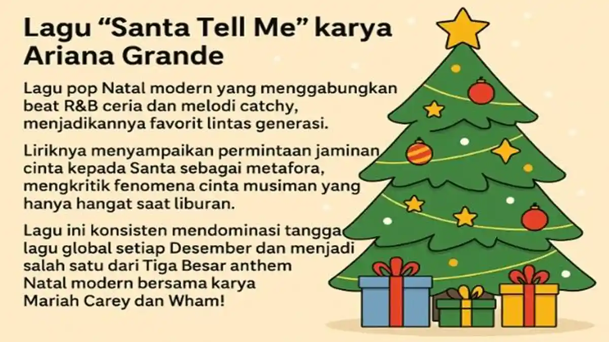 Translate Lirik Lagu dan Makna Sedih Dibalik Lagu Natal Ceria Ariana ...