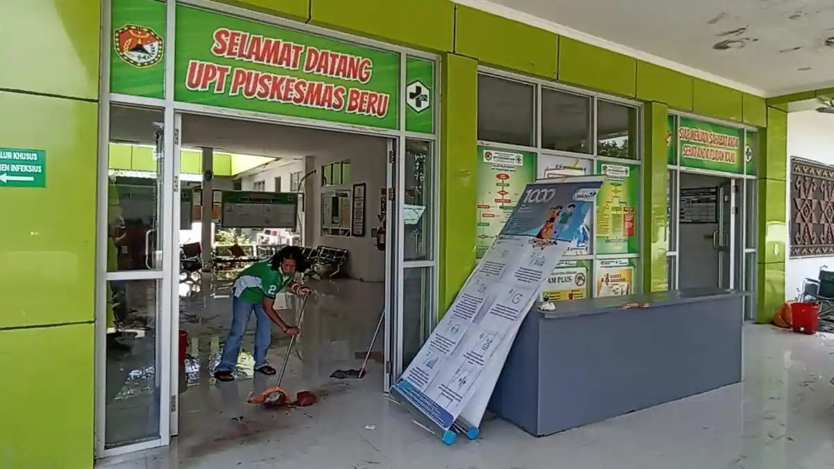 Pascabanjir di Puskesmas Beru, Layanan Kesehatan Dipindahkan Sementara ...