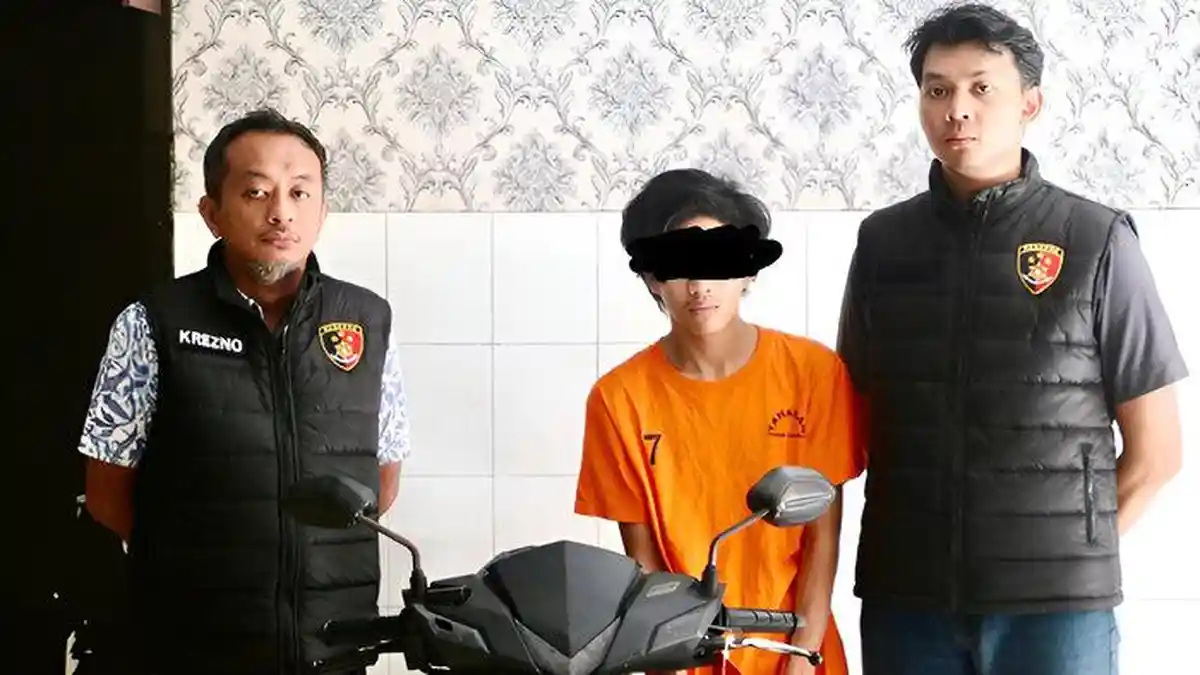 Maling Motor yang Satroni Parkiran Hotel di Surabaya Dibekuk Tim Anti ...