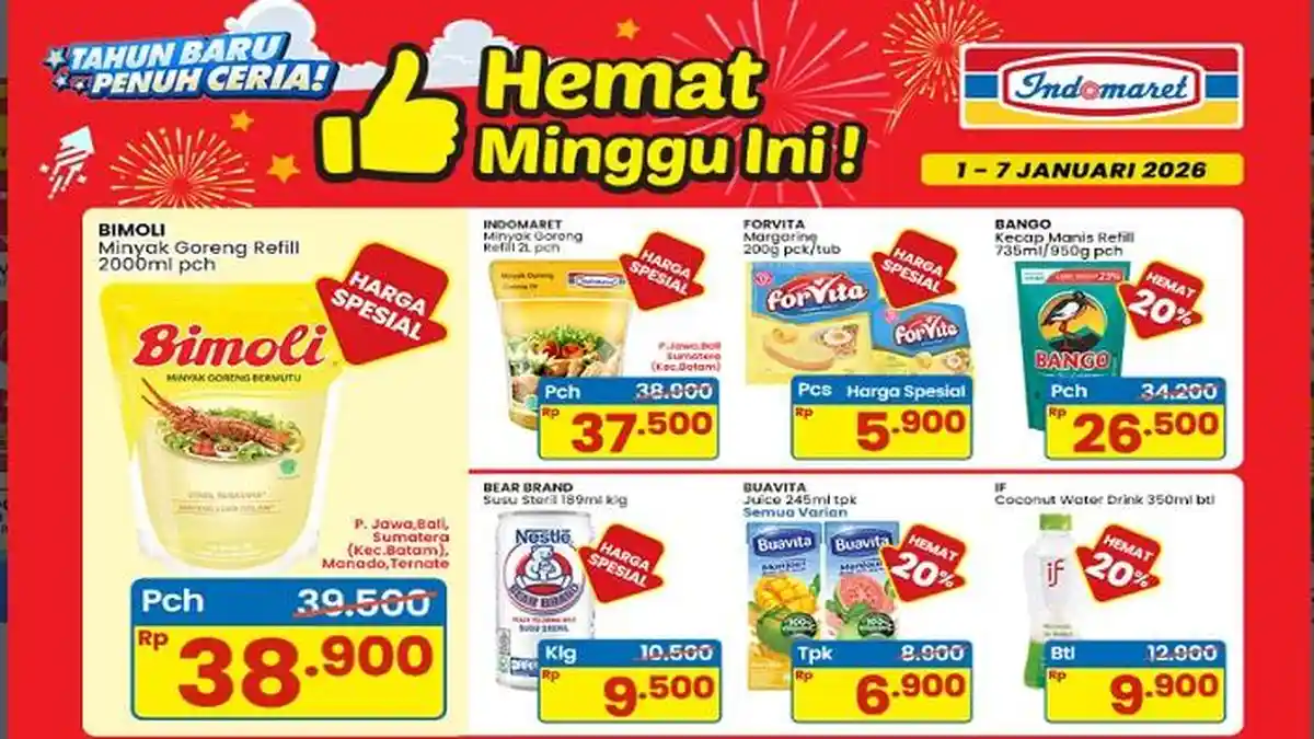 PROMO INDOMARET 3-4 Januari 2026 Hemat Minggu Ini Baygon Spray Rp32.900 ...