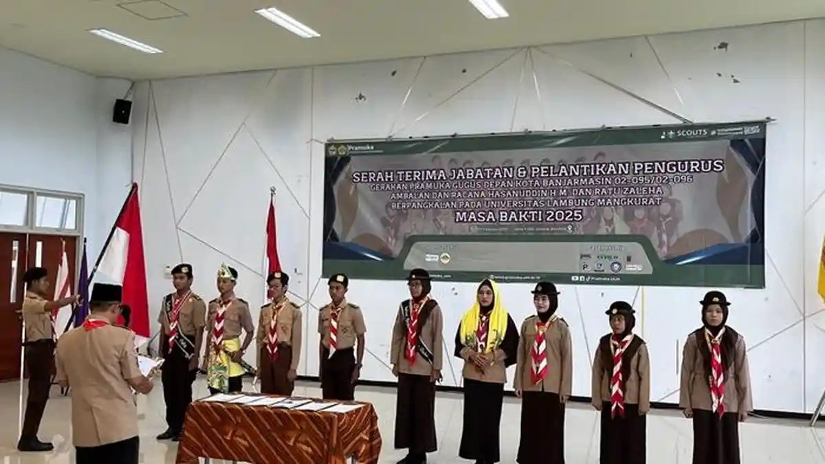 Resmi Dilantik, Pengurus Baru Gerakan Pramuka Gugus Depan Banjarmasin ...