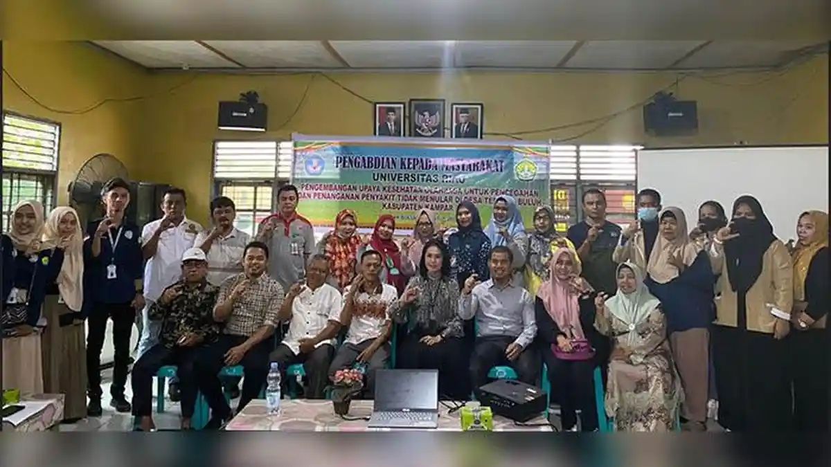 Dosen FK dan Mahasiswa Kukerta UNRI Maksimalkan Kesorga Antisipasi PTM ...