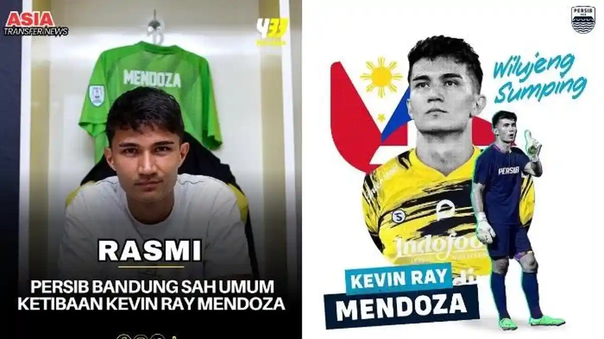Profil, Karir, IG, Umur Kevin Ray Mendoza Resmi ke Persib Bandung, Teja ...
