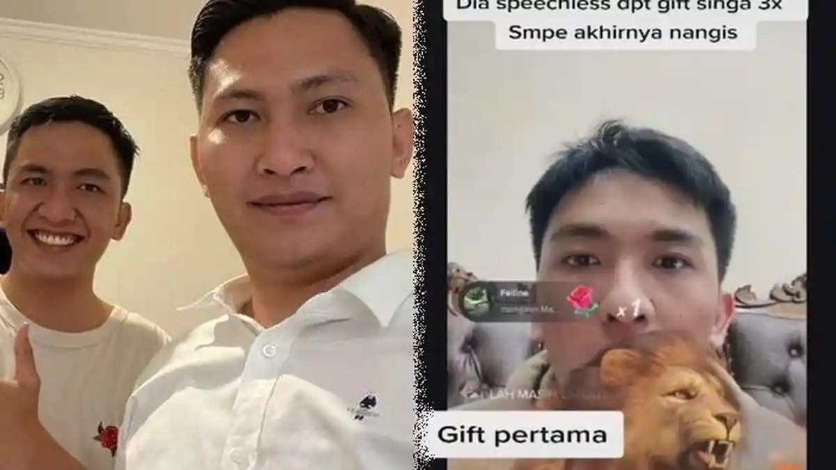 Bripda Reza Hutabarat 'Nangis' Dapat Gift Tiktok Total Rp 22,5 Juta ...