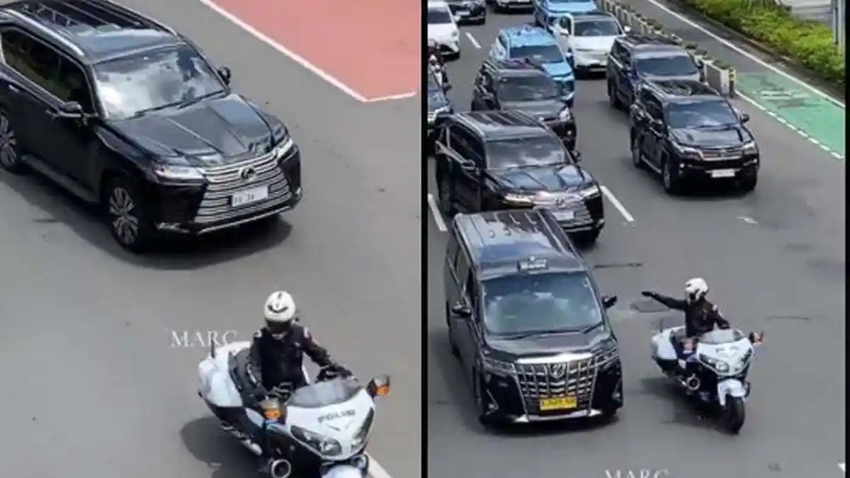 Brigadir DK yang Viral Kawal Mobil RI 36 Dapat Sanksi dan Sudah ...