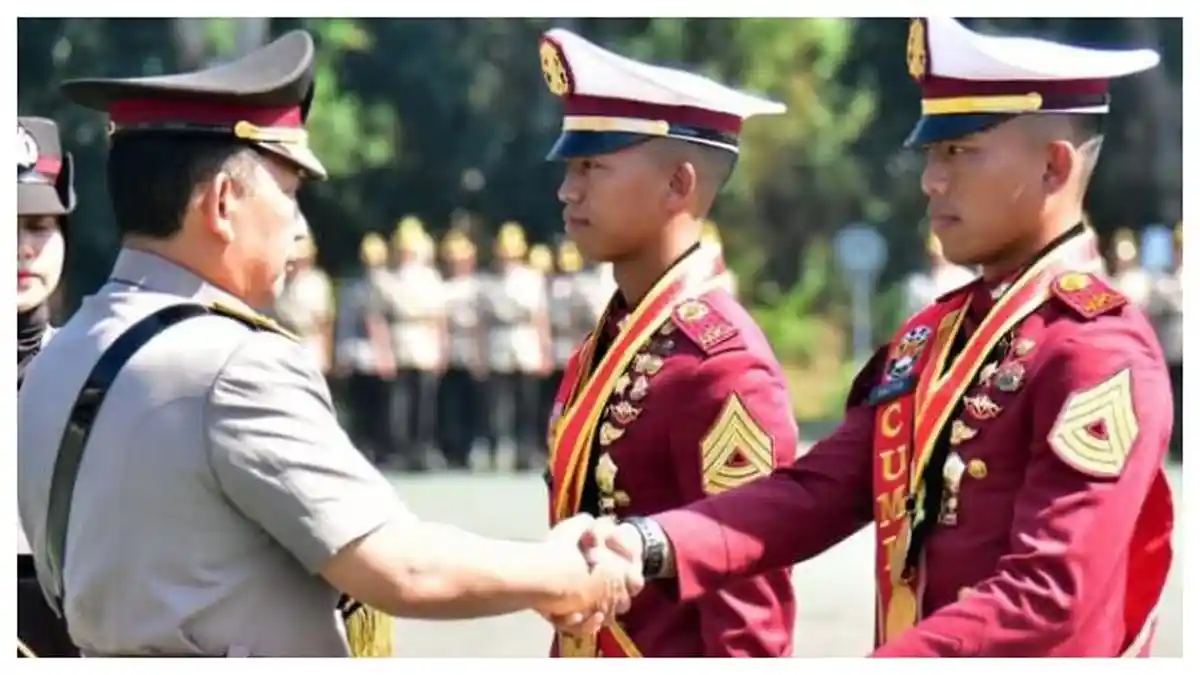 Sosok Fathan Putra dan Muhammad Malik Peraih Adhi Makayasa Akpol 2025, Alumni SMA Taruna ...