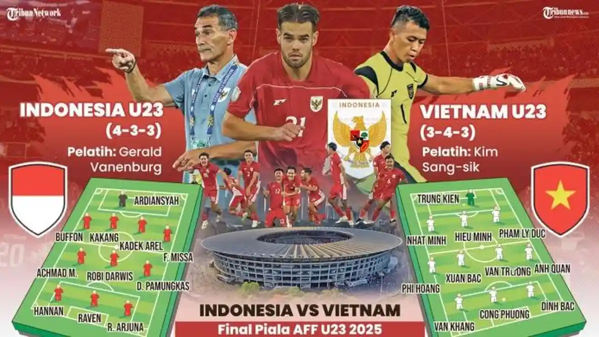 Link Live Streaming Timnas U-23 Indonesia vs Vietnam Final Piala AFF ...