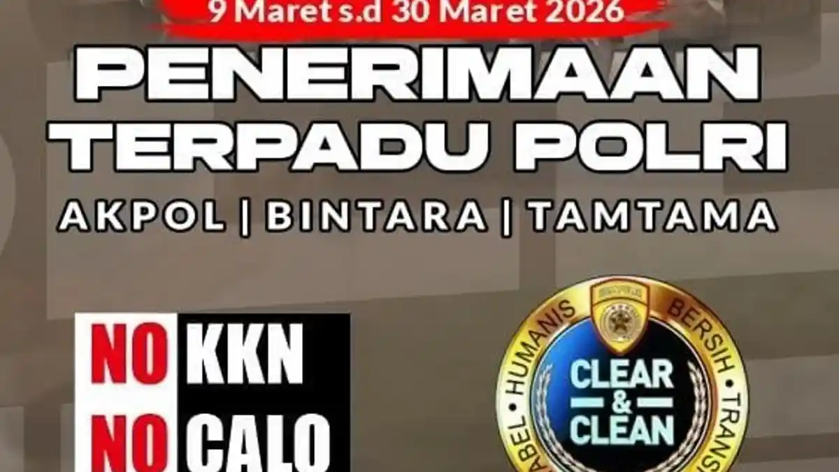 Polda Sulbar Ajak Anak Muda Daftar Polisi Tanpa KKNTanpa Calo Register ...