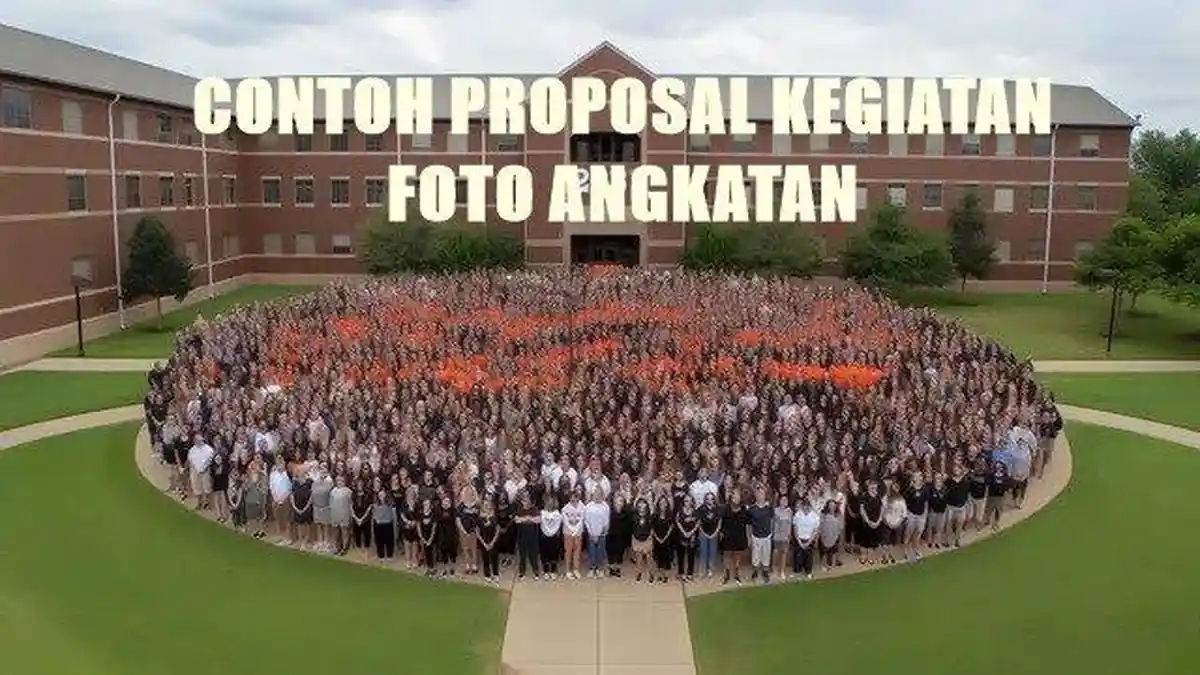 Contoh Proposal Kegiatan Foto Angkatan Sekolah Atau Yearbook Terbaru ...