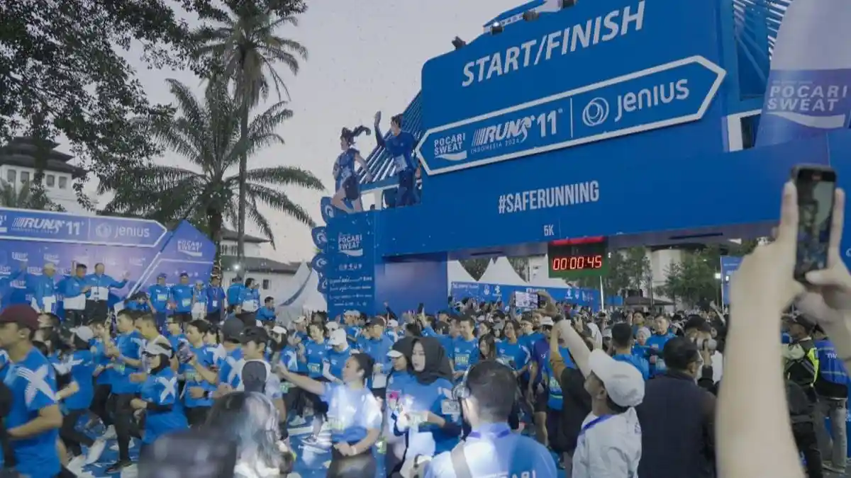 5 Lokasi Parkir Resmi untuk Pocari Sweat Run 2025 di Kota Bandung ...