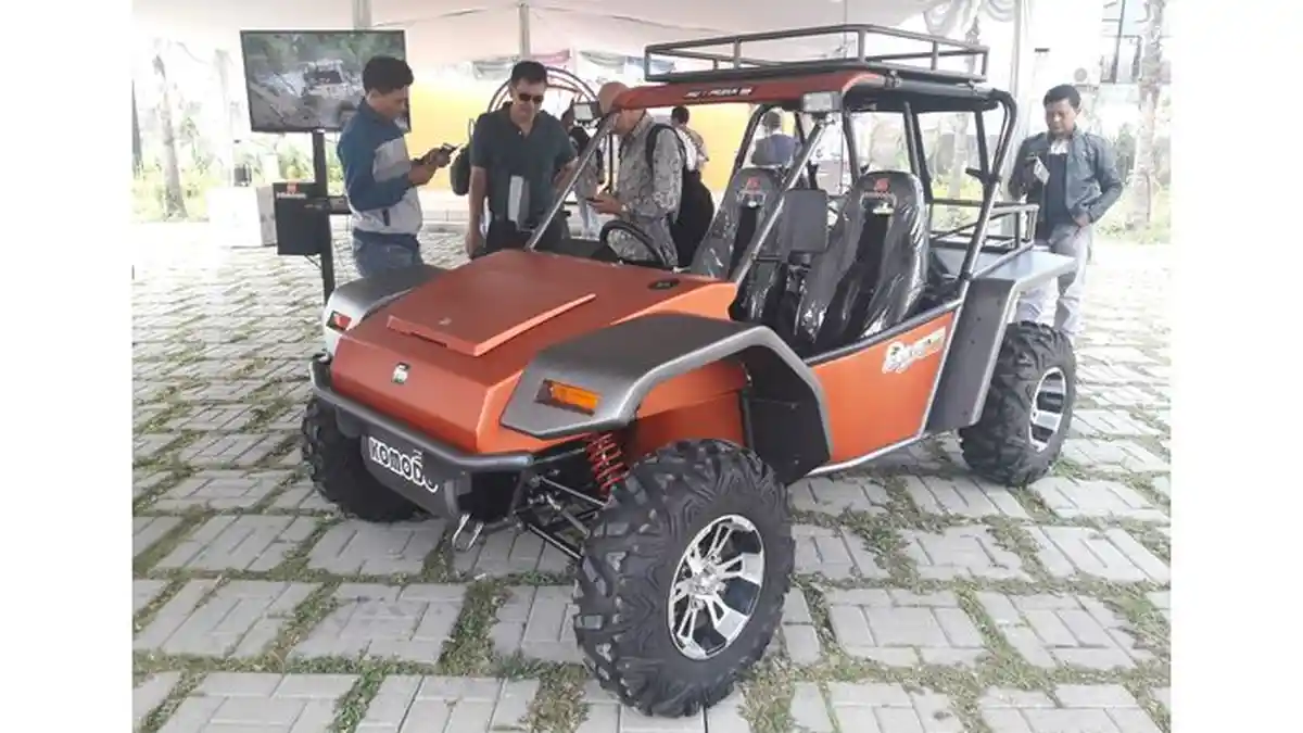 Fin Komodo KD 250 X Mobil Off Road Karya Anak Muda Cimahi - Tribunjabar.id