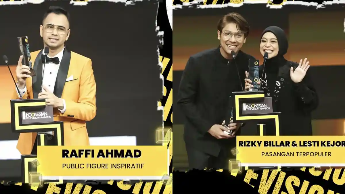 Daftar Pemenang Indonesian Television Awards 2025, Raffi Ahmad dan ...