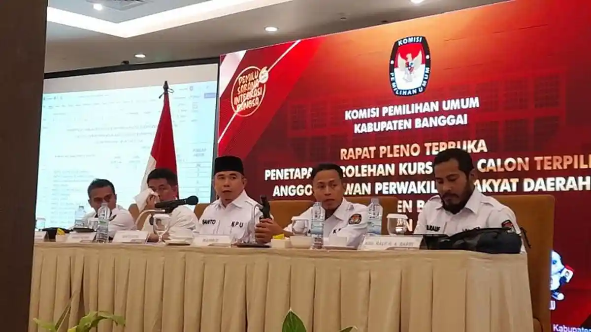 KPU Banggai Tetapkan 35 Legislator Terpilih Hasil Pemilu 2024, Berikut ...