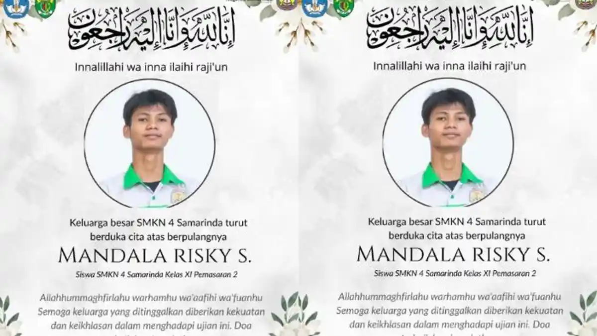 Viral Mandala, Siswa yang Meninggal Diduga Karena Sepatu Kekecilan ...