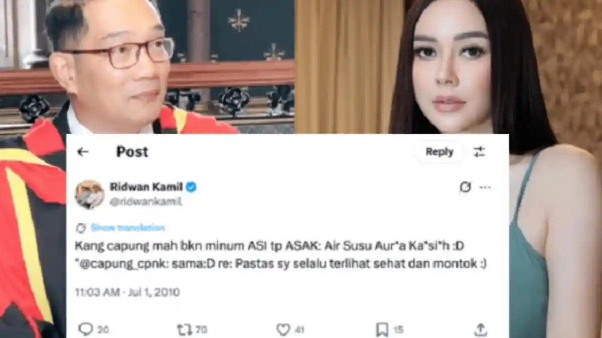 Jejak Digital 15 Tahun Lalu Terbongkar! Cuitan Lawas Ridwan Kamil Soal ...