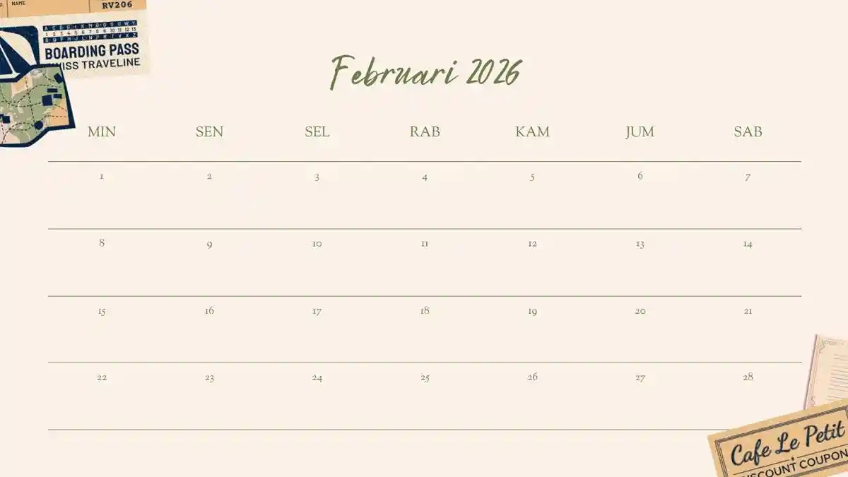 Cek Kalender 2025: Penanggalan Jawa Kamis Wage 26 Februari 2026 ...