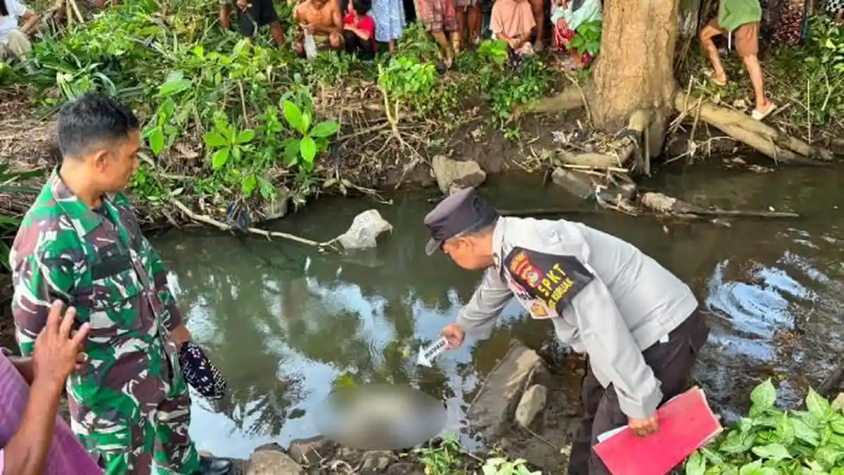 Warga Pijot Temukan Jasad Bayi Mengambang di Saluran Irigasi ...