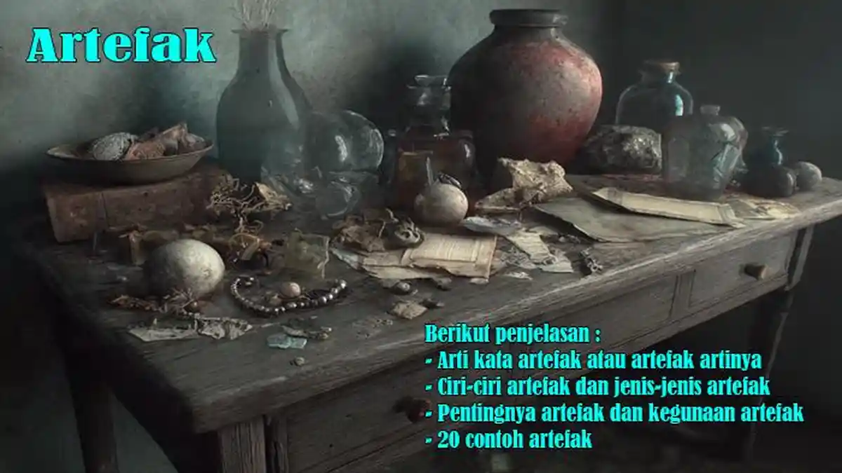 Arti Kata Artefak - Artefak Artinya - Ciri-ciri Artefak - Jenis Artefak ...
