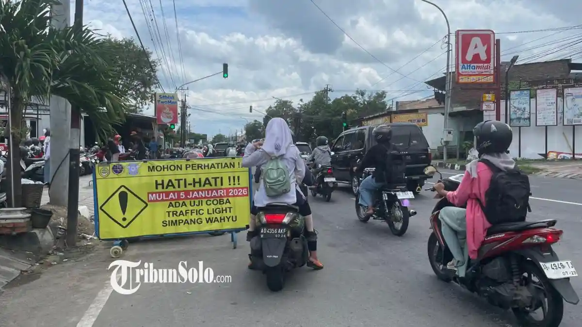 Sering Macet dan Rawan Kecelakaan, Simpang Empat Wahyu Sukoharjo ...