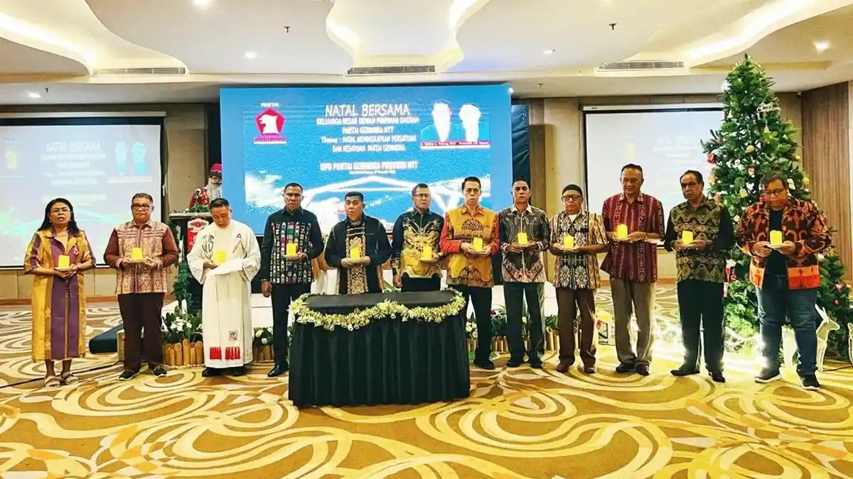 Gerindra NTT Ibadah Natal Bersama, Momentum Menyatukan Kekuatan Kader ...