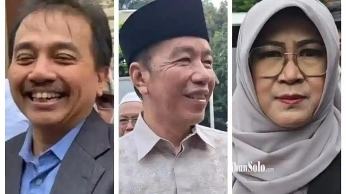 Lolos dari Dinginnya Jeruji Besi Kasus Ijazah Jokowi, Roy Suryo dan dr ...
