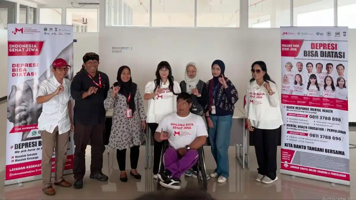 Indonesia Sehat Jiwa Buka Pojok Curhat di MCC Kota Malang, Berikan ...