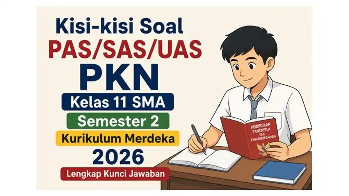 Kisi-kisi Soal PAS/SAS/UAS PKN Kelas 11 SMA Semester 2 Kurikulum ...