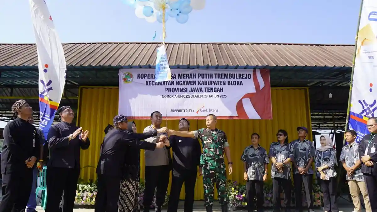 Ada 295 Koperasi Merah Putih di Blora, Launching Dimulai dari Desa ...