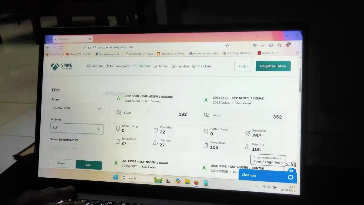 Daya Tampung Calon Peserta Didik SPMB Demak Jenjang SD 18.479 Murid dan ...