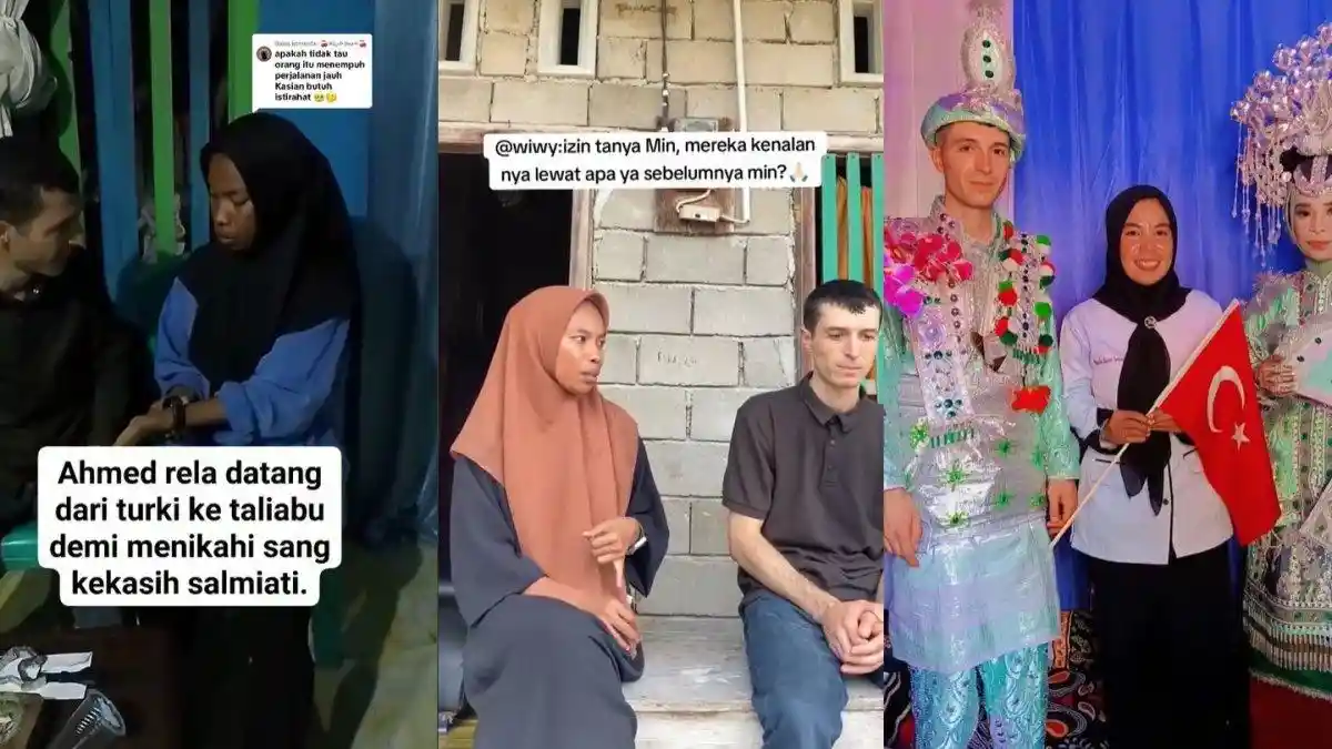 Kisah Salmiati & Ahmed, Gadis Maluku Utara dan Bule Turki yang Viral ...